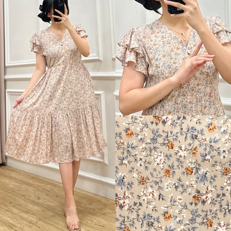 Jual Amariel Jenny Dress Daster Nyaman Bumil Busui Friendly | Shopee ...