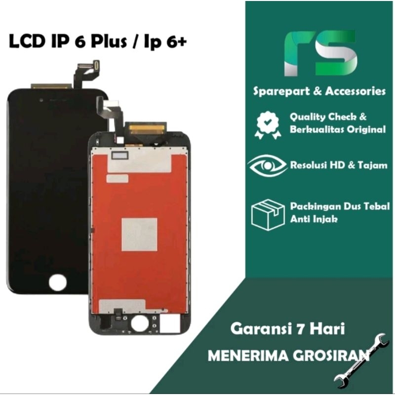 Jual LCD TOUCHSCREEN IP 6 / IP 6G / IP 6S / IP 6 Plus / IP 6+ FULLSET ...