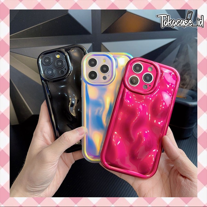 Jual Rci277 Aurora Meteorite Hologram Wrinkle Case Softcase Casing Hp ...
