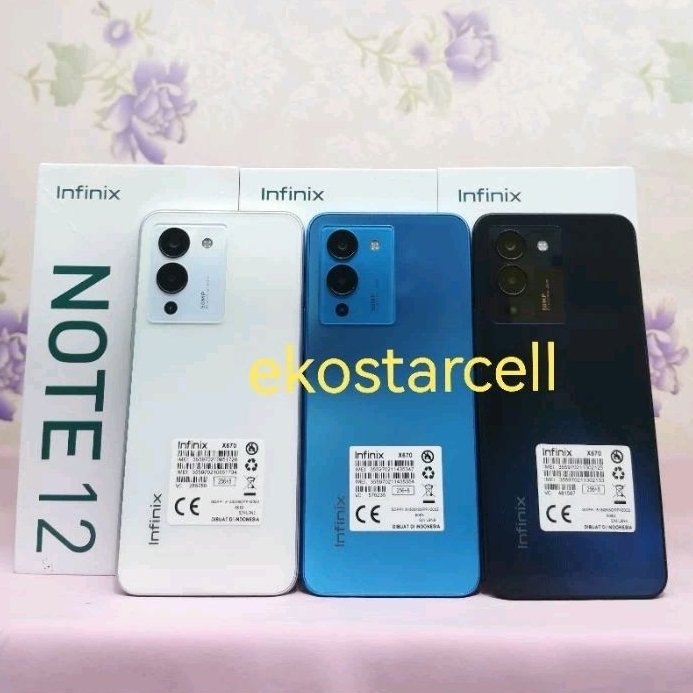 Jual INFINIX NOTE 12 8/128GB & 8/256GB SECOND | Shopee Indonesia