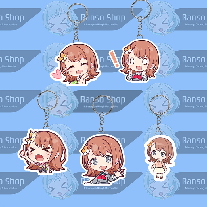 Jual Gantungan Kunci Project Sekai Minori Chibi UV Premium | Ganci Akrilik Hanasato Minori Chibi ...