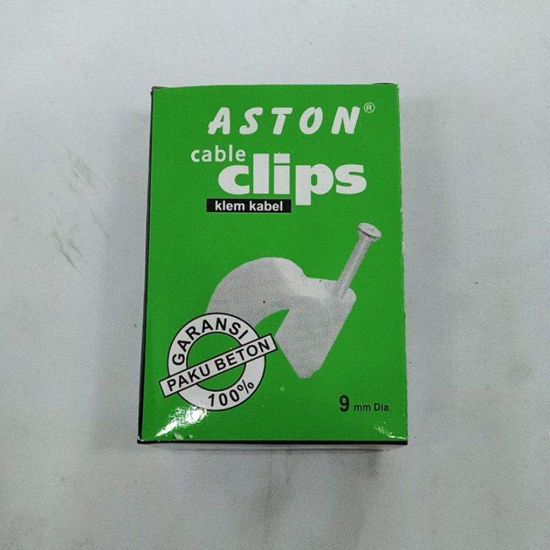 Jual Klem Kabel / Cable Clips Aston 9mm | Shopee Indonesia