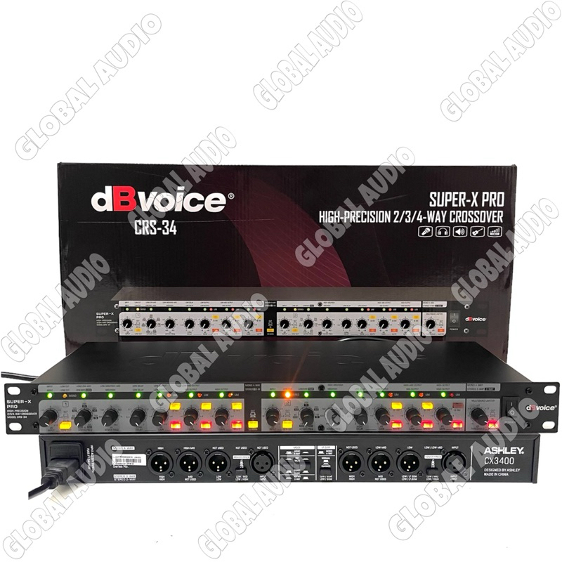 Jual Crossover DbVoice CRS-34 Super-X Pro Original Crossover Db Voice Crs34 3way Super XPro ...