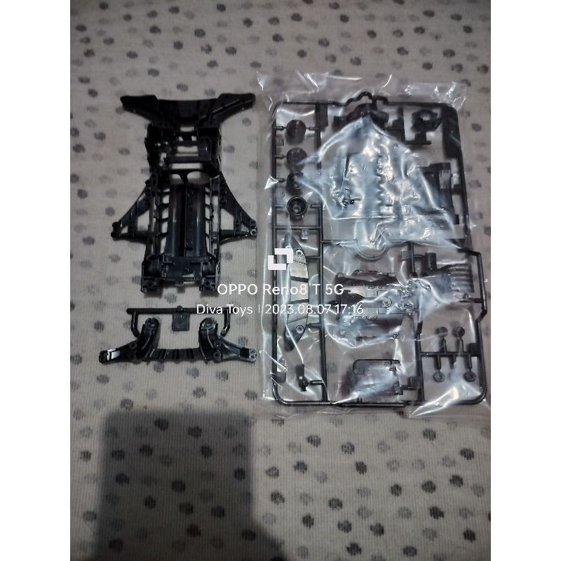 Jual Tamiya Chassis Set FMA Grey/Hitam + Gearbox FM-A Hitam + Akar ...