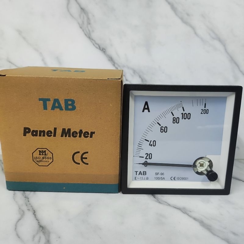 Jual AMPERE METER 30A 50A 60A 75A 100A 150A 200A 250A TAB 72X72/96X96 | Shopee Indonesia