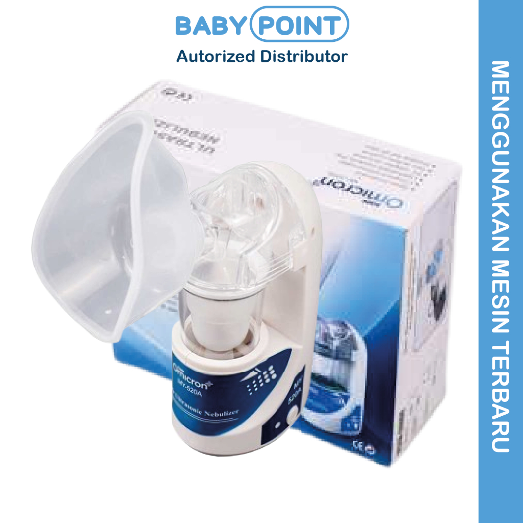 Jual Omicron Nebulizer Ultrasonic Inhale Alat Terapi Uap Pernapasan Hidung | Shopee Indonesia
