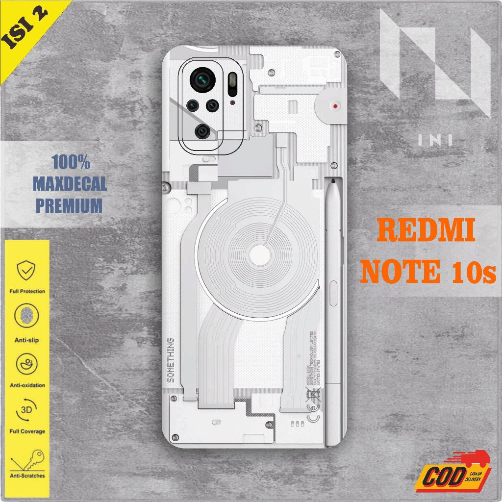Jual -Isi 2- Xiaomi Redmi Note 10s Garskin/Stiker/Case Skin Premium ...