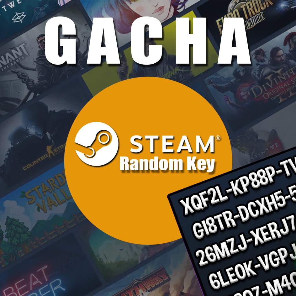 Jual Gacha GAME STEΛM KEY | Shopee Indonesia