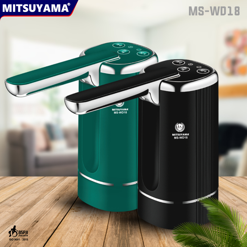 Jual Mitsuyama WD 18 Pompa Galon Lipat Electric Dispenser Air Minum USB ...