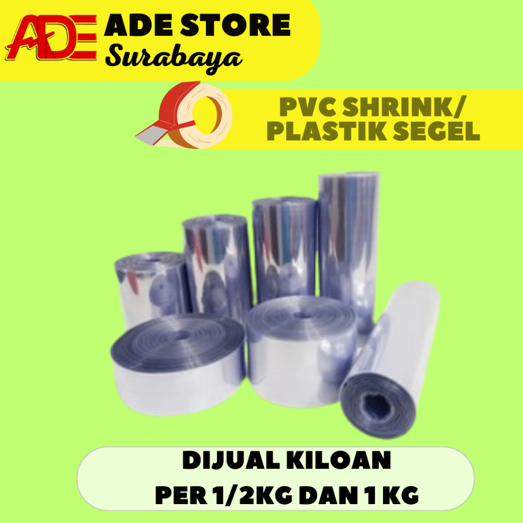 Jual PVC Shrink 21cm-25cm (1kg) | Shopee Indonesia
