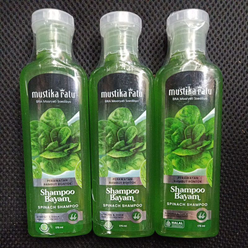 Jual Sampo Bayam Mustika Ratu 175ml Kemasan Baru | Shopee Indonesia