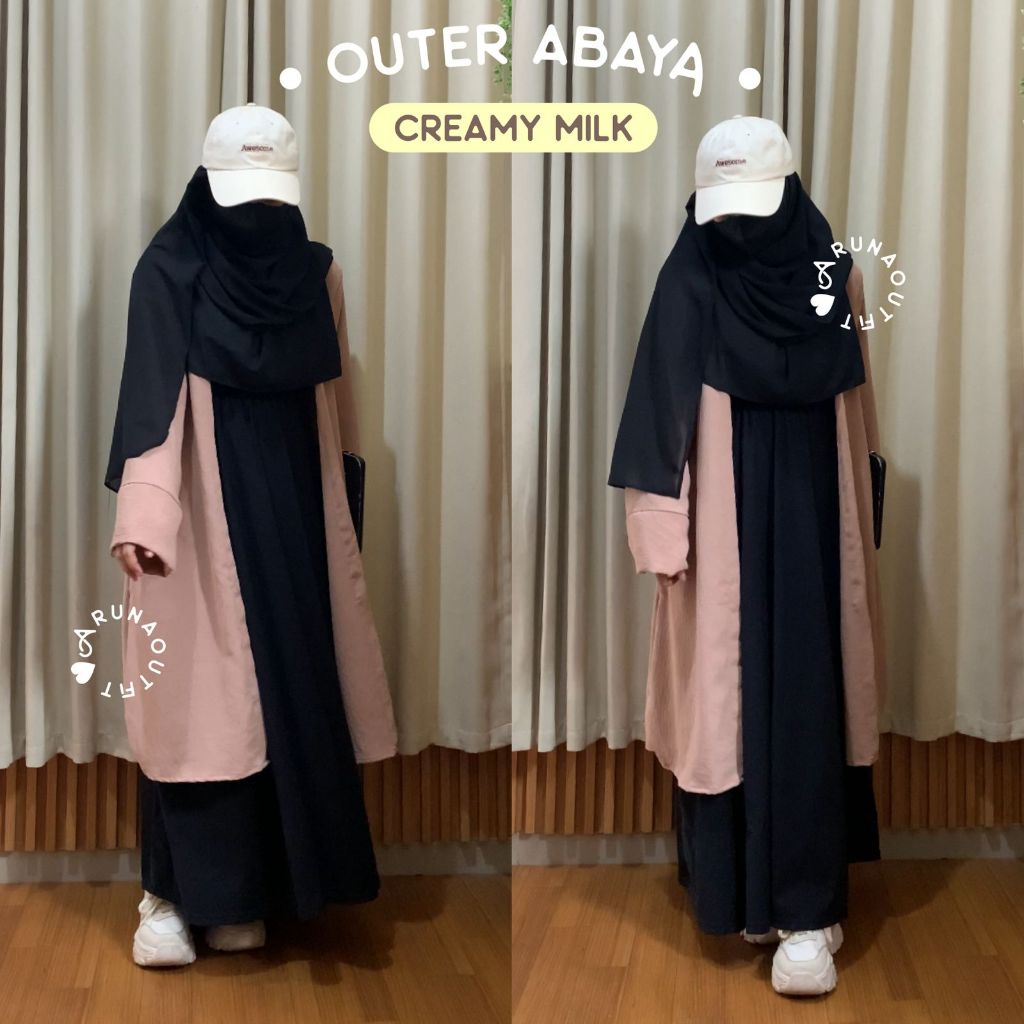 Jual OUTER ABAYA BY ARUNAOUTFIT | Shopee Indonesia