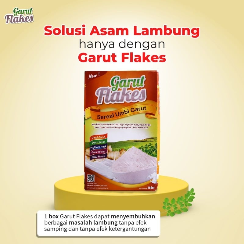 Jual GARUT FLAKES SOLUSI / OBAT ASAM LAMBUNG GERD 100% ORIGINAL ...