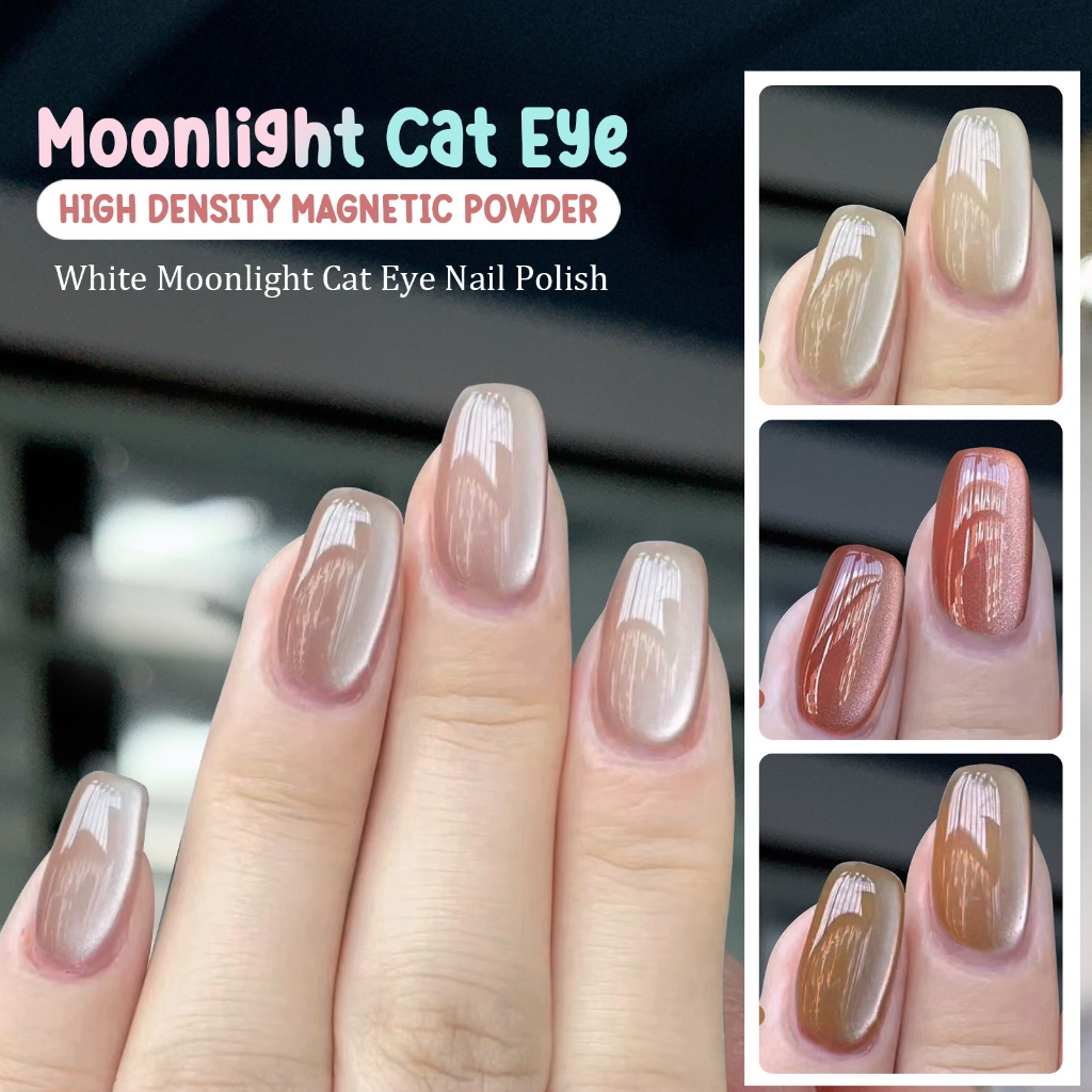 Jual Alobeauty - Moonlight Cat Eye UV Gel Nail Polish, Cat Kuku Kutek ...