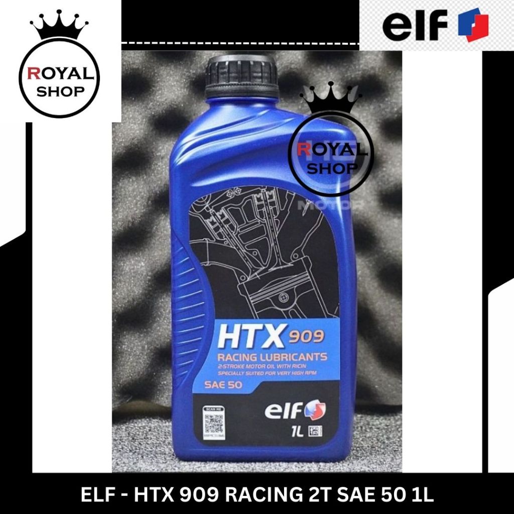 Jual OLI SAMPING RACING ELF HTX 909 2T SAE 50 1L Original | Shopee Indonesia