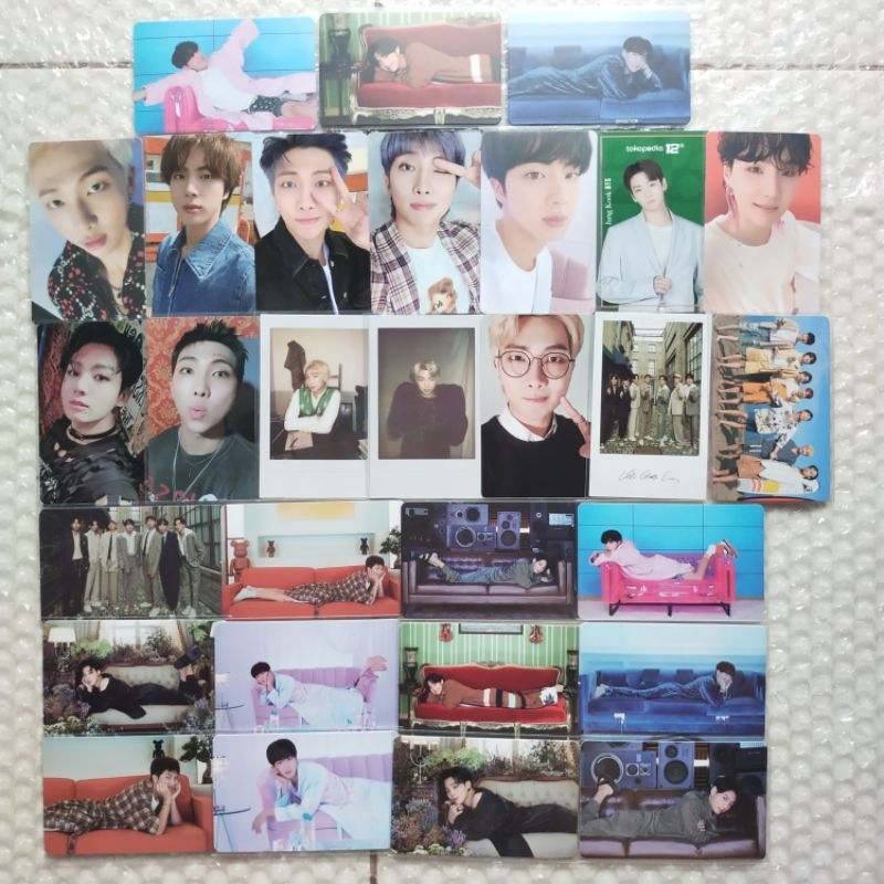 Jual wts photocard official murah PC BTS Kim namjoon seokjin min yoongi suga J-Hope jimin ...