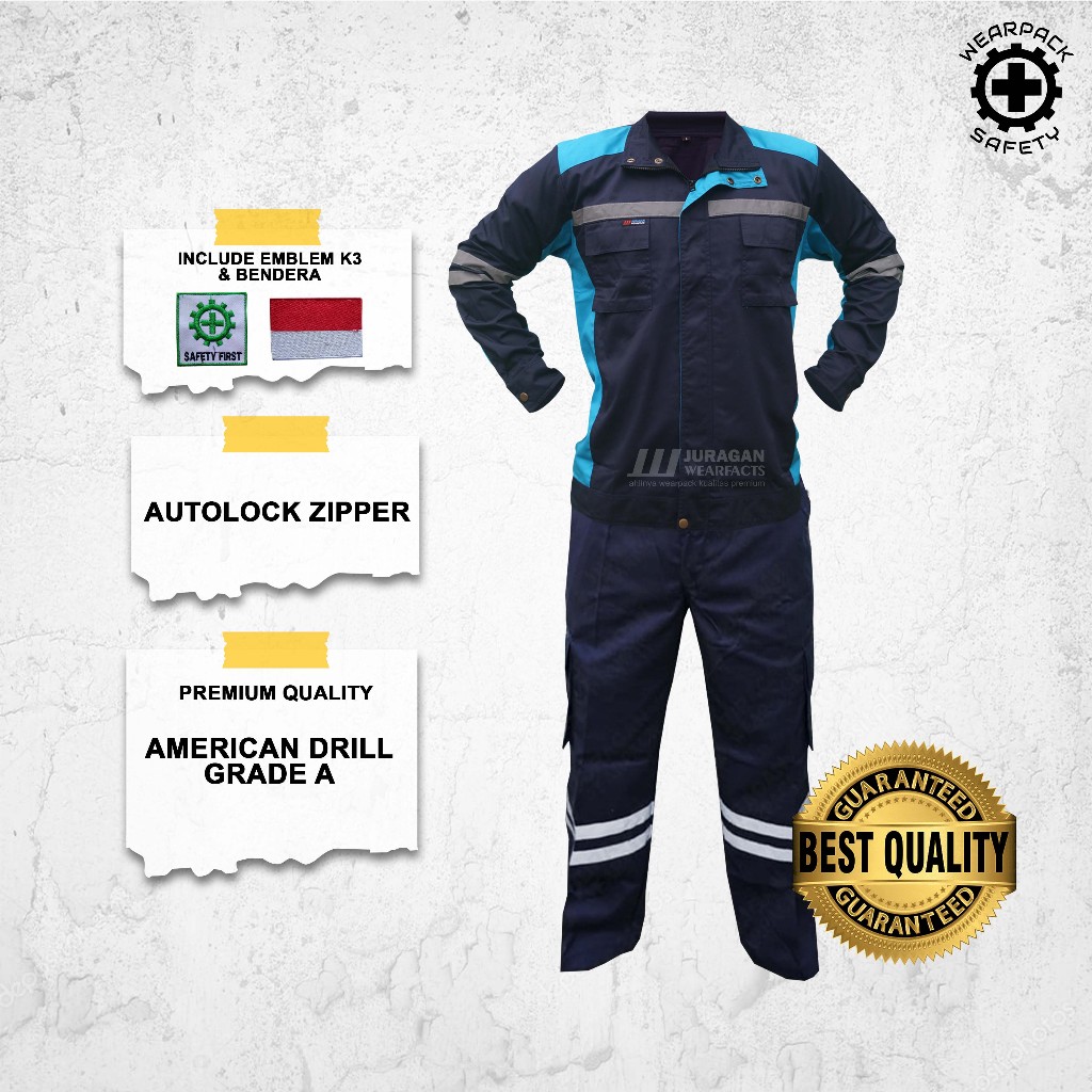Jual Baju Wearpack Safety Setelan / Wearpack Safety Setelan / Wearpack ...