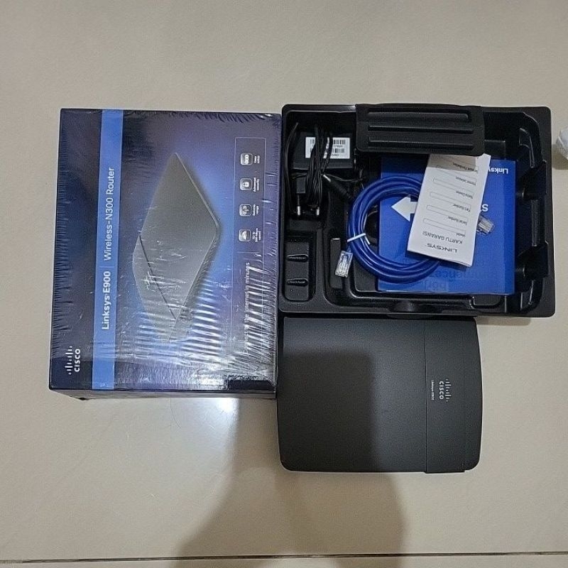 Jual Cisco Linksys E900 wireless -N300 Router 300mbps | Shopee Indonesia
