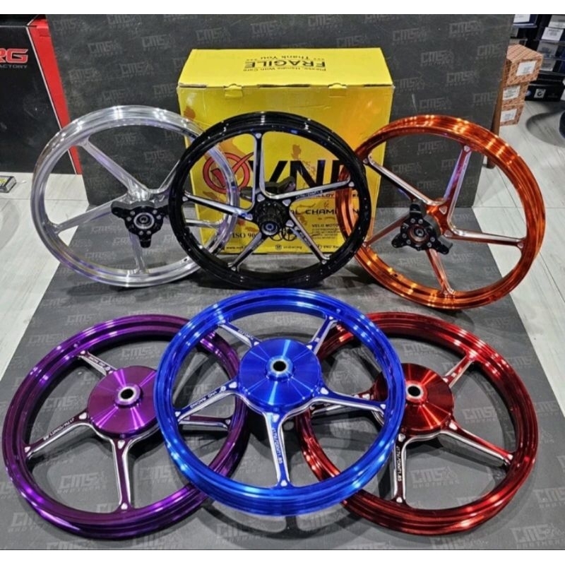 Jual VELG RACING VND ORIGINAL AK 55 2.15x14 & 185x14 - AEROX 155/ ALL NEW AEROX | Shopee Indonesia