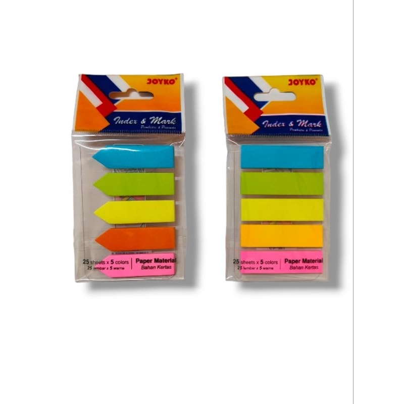 Jual sticky notes arrow flag Joyko / penanda berwarna joyko (1 pc ...
