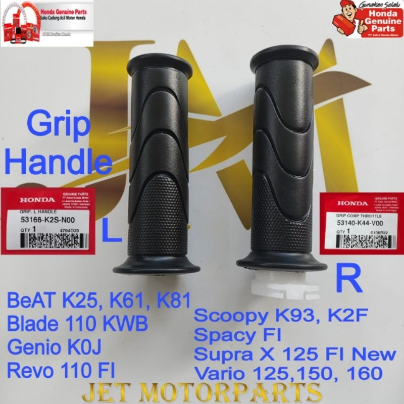 Jual Hand Grip atau Grip Handle Vario BeAT eSP BeAT POP Scoopy K93 Asli ...
