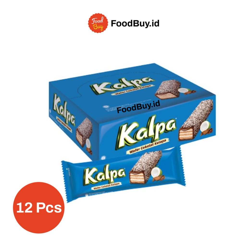 Jual Paket 1 Box - Kalpa Wafer Coklat Kelapa 22 gr (isi 12 pcs) | Shopee Indonesia