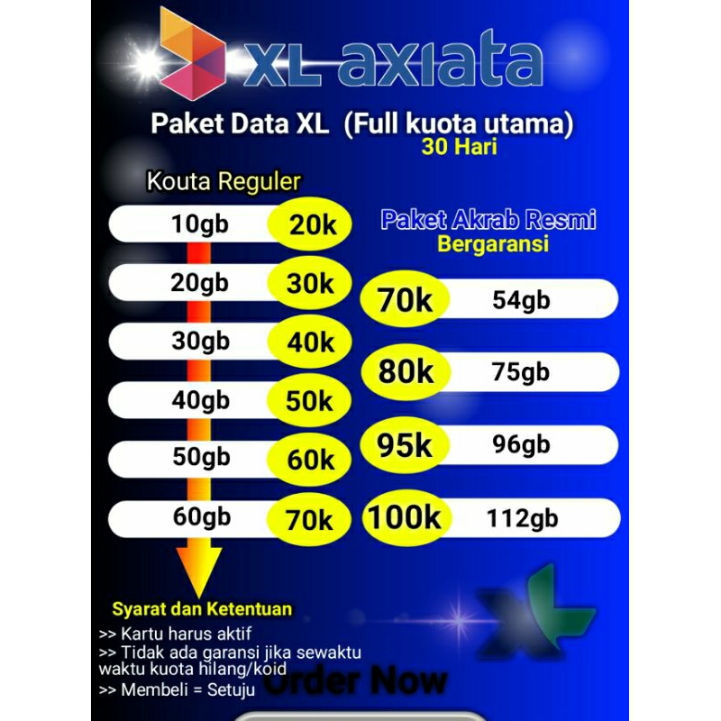 Jual Paket xl | Shopee Indonesia