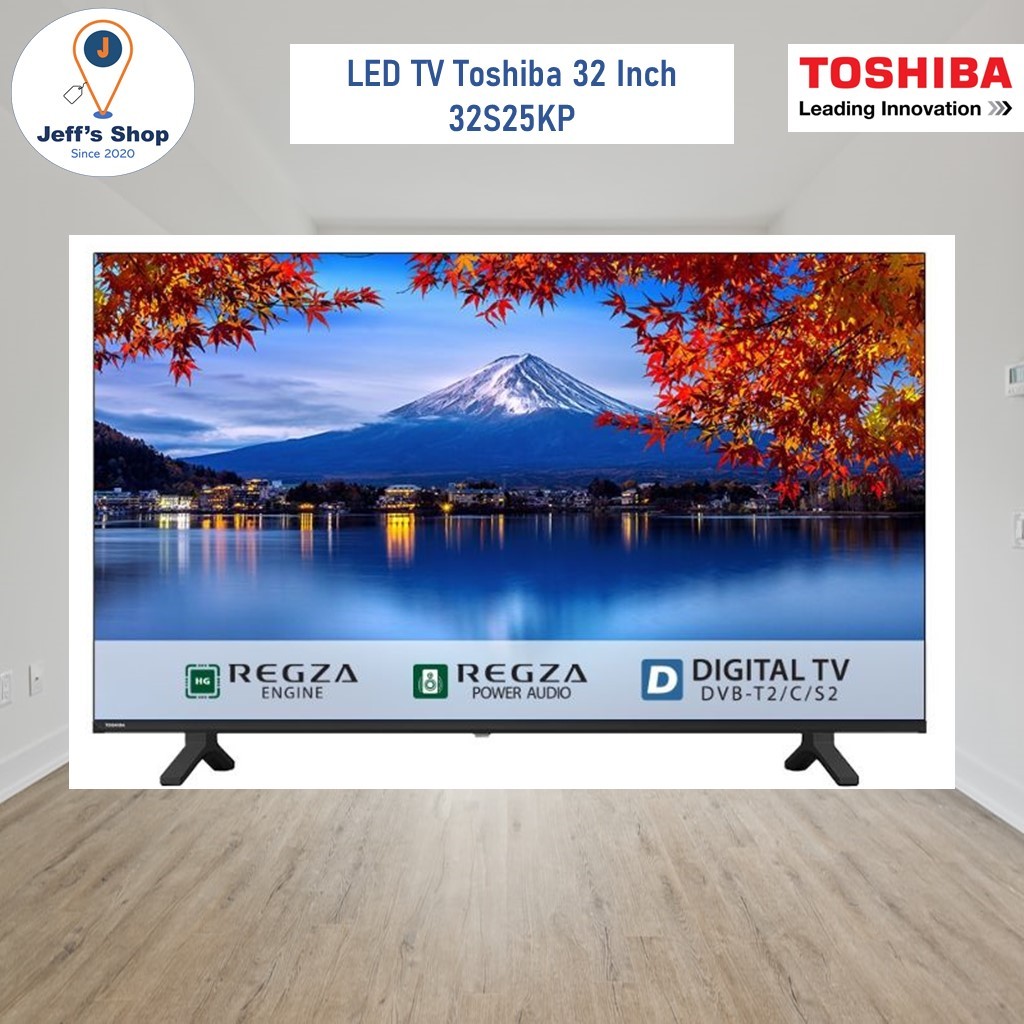 Jual Toshiba TV 32 Inch HD Digital TV 32S25KP | Shopee Indonesia