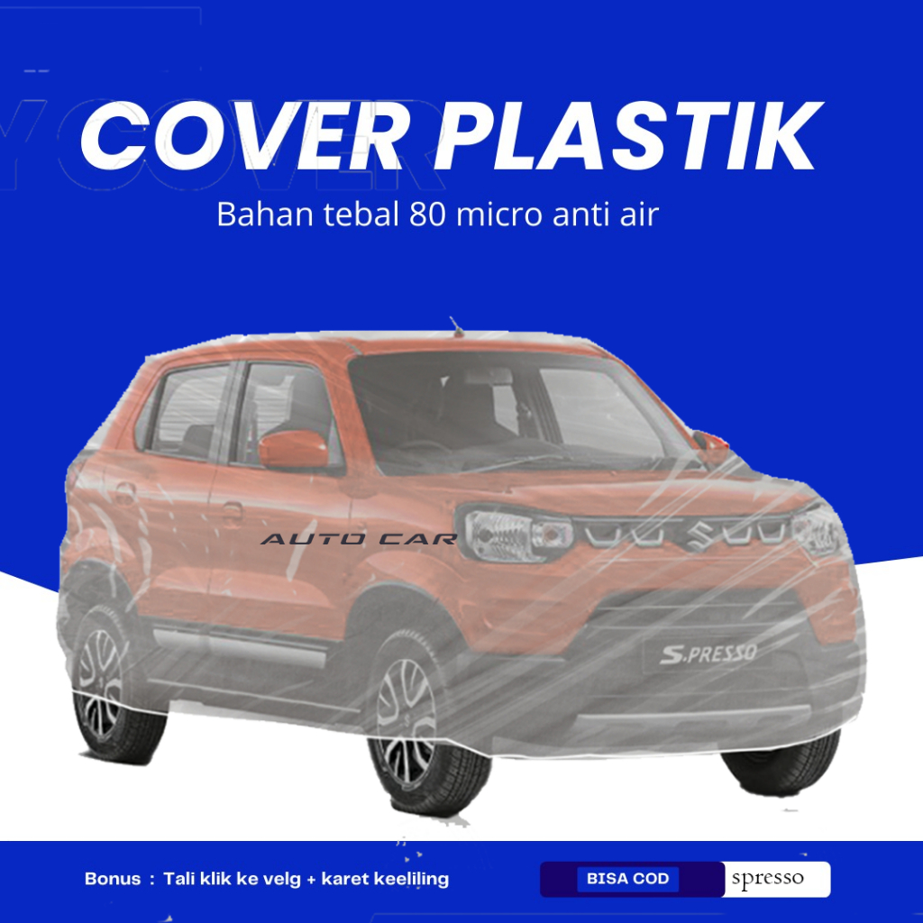 Jual Transparan Body Cover Mobil SPRESSO Sarung MObil SPRESSO Mobil ...