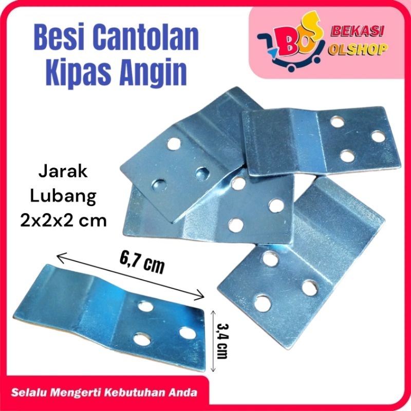 Jual PLAT BESI WALLFAN / PLAT BESI GANTUNGAN KIPAS TEMBOK DINDING ...