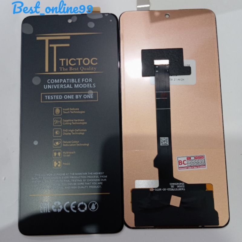 Jual LCD + TS XMI REDMI NOTE 13 PRO PLUS 5G/ POCO X6/ POCO X6 PRO BLACK | Shopee Indonesia