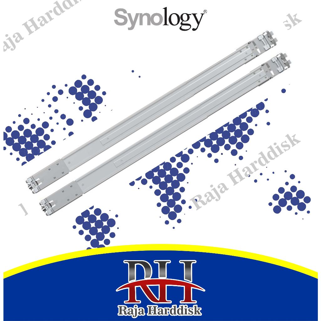 Jual Synology Rail Kit RKS-02 for Synology NAS Rackmount Servers ...