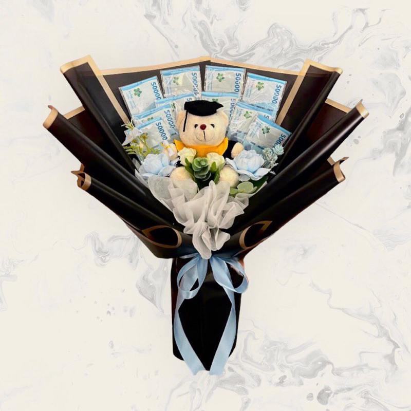 Jual Buket bunga / buket bunga wisuda / buket uang / kado wisuda ...