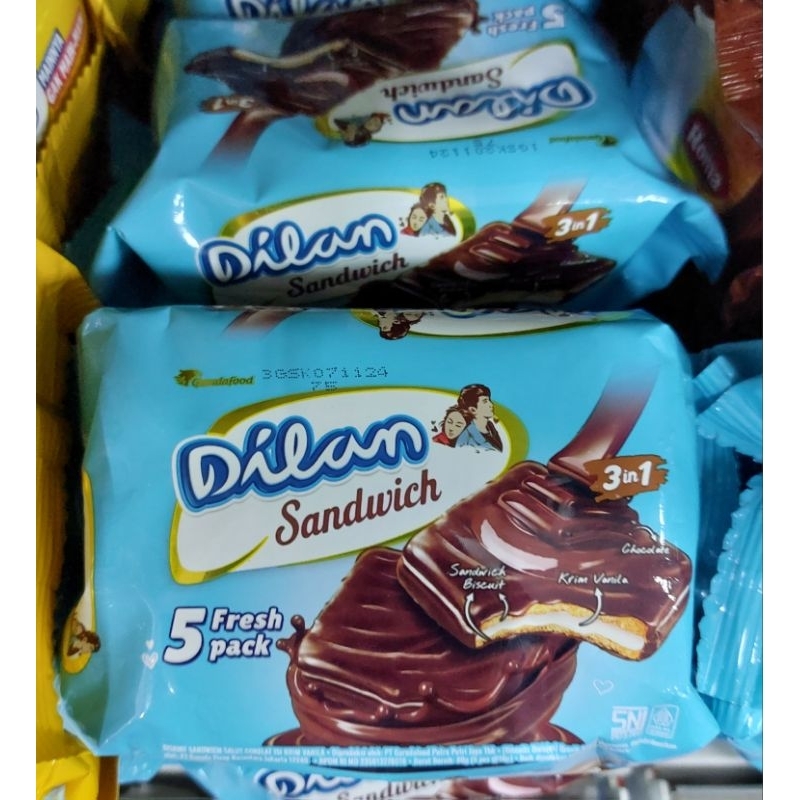Jual KZ - dilan sandwich coklat 80g | Shopee Indonesia