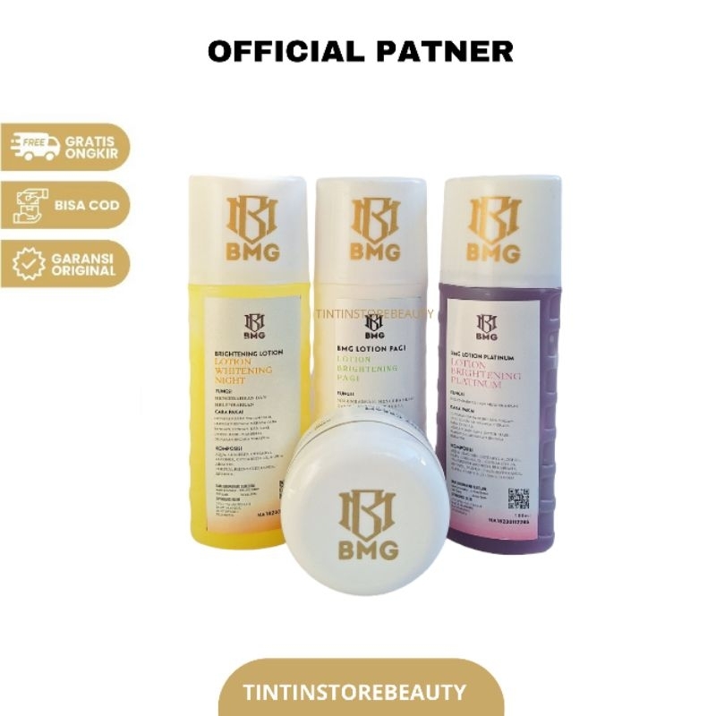 Jual BMG LOTION ORIGINAL PAKET LENGKAP CEPAT MEMUTIHKAN | Shopee Indonesia