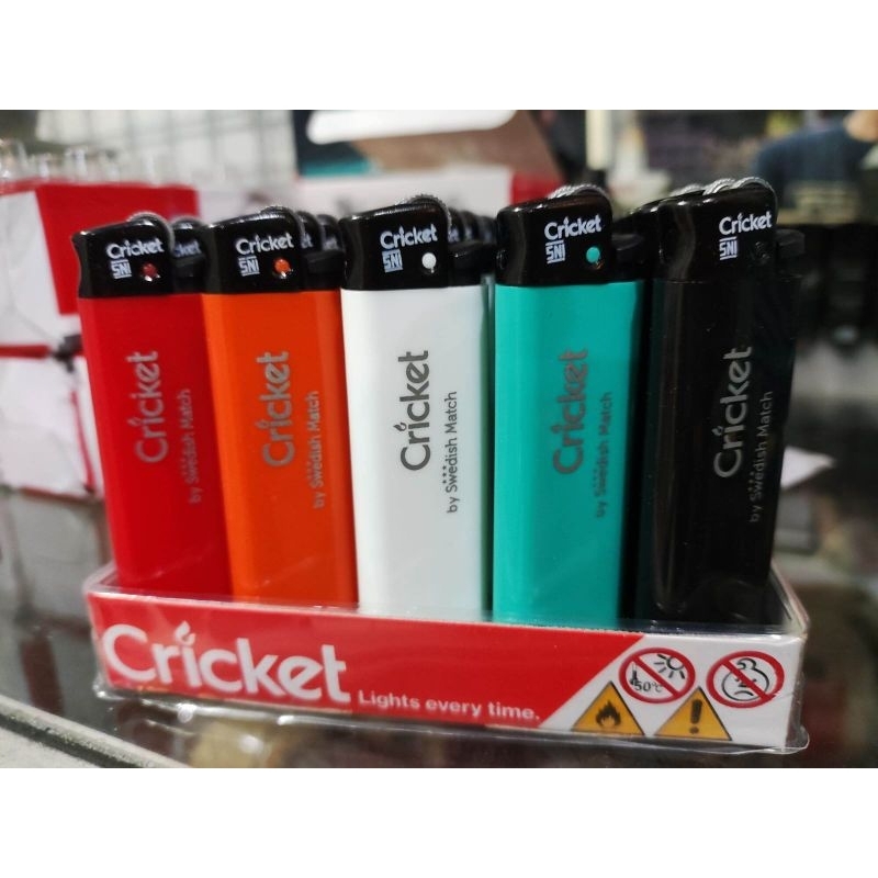 Jual cricket lighter korek api kriket per box | Shopee Indonesia