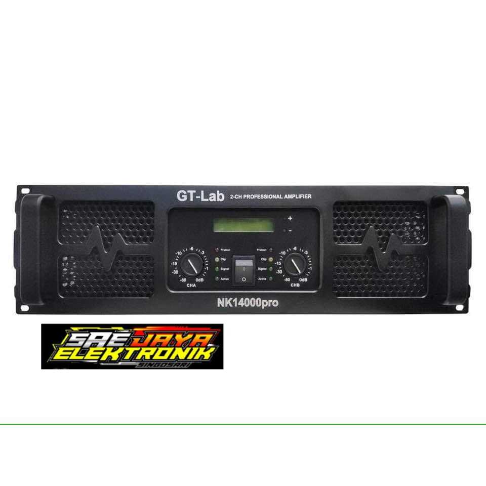 Jual Power Amplifier GT Lab RDW NK 14000 PRO / NK14000 PRO - 2 channel ...