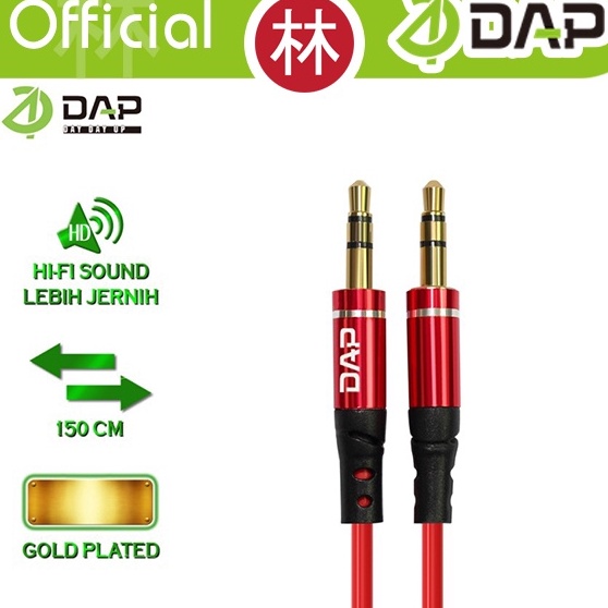 Jual DAP DAU2 Kabel Audio AUX 35mm 12cm | Shopee Indonesia