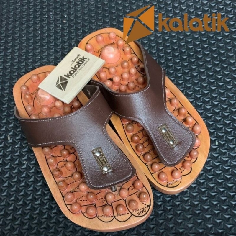 Jual Sandal Kesehatan Kayu Jepit Sendal Terapi Alas Kaki Rematik Refleksi Repleksi Reflexi ...