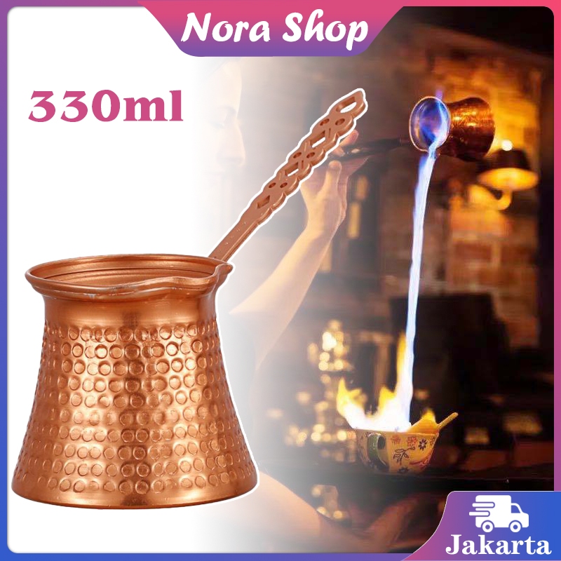 Jual Turkish Coffee Pot Alat Kopi Pemanas Dan Susu Tembaga Turkish ...