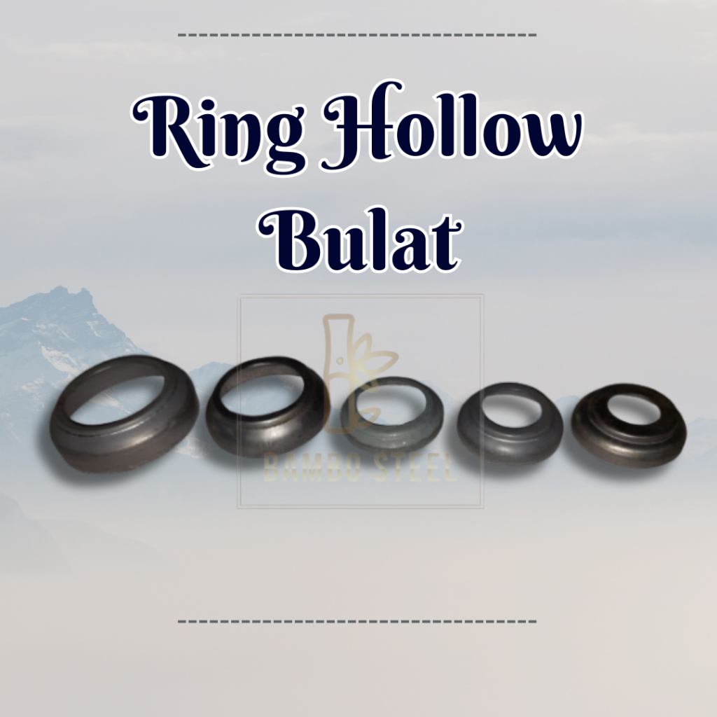 Jual Ring Kaki Pipa Ring Cembung Ring Hollow Bulat Plendes Besi Bulat ...