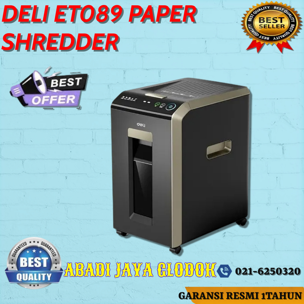 Jual DELI ET089 PAPER SHREDDER | Shopee Indonesia