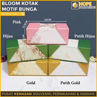Jual Bloom Box Kotak Motif Bunga / Kotak Hardbox / Bloom Box Kotak ...