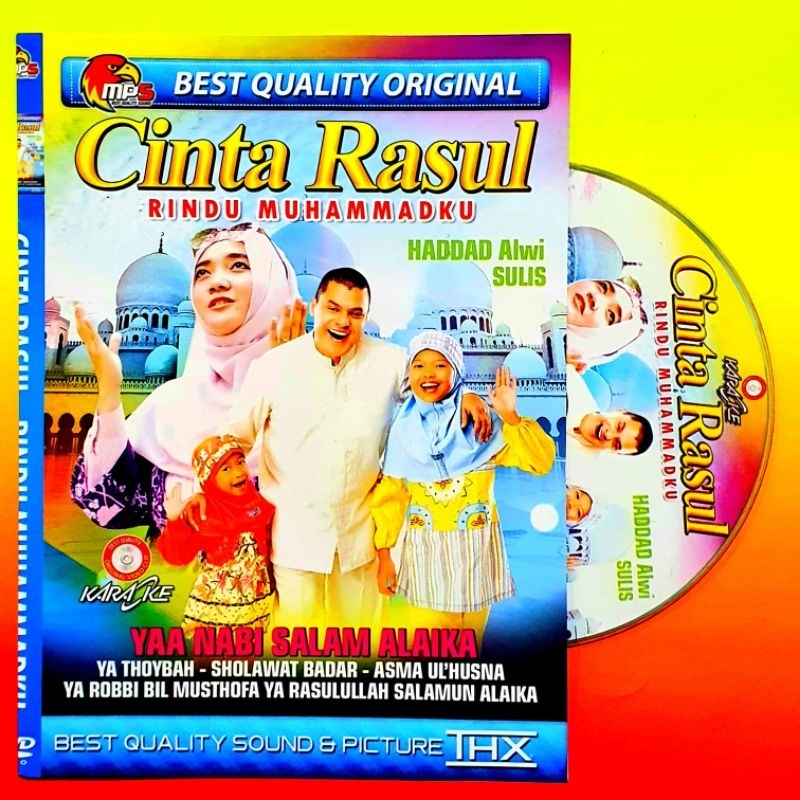 Jual KASET DVD MP5 LAGU CINTA ROSUL HADDAD ALWI SULIS-LAGU RELIGI ISLAMI TERBAIK-LAGU SHOLAWAT ...