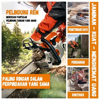 Jual Mesin Potong Kayu 58CC 20inch Chainsaw 2Tak Untuk Gergaji Mesin Alat Outdoor Mesin Gergaji ...