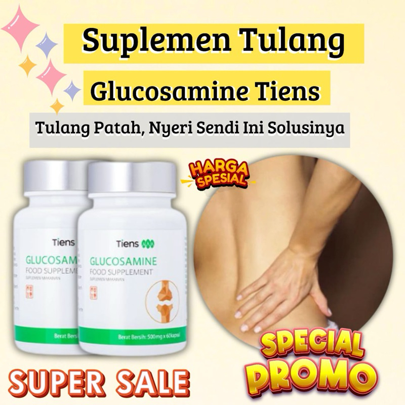 Jual [ PROMO ] GLUCOSAMINE Tiens Original Tianshi / Nyeri Sendi ...