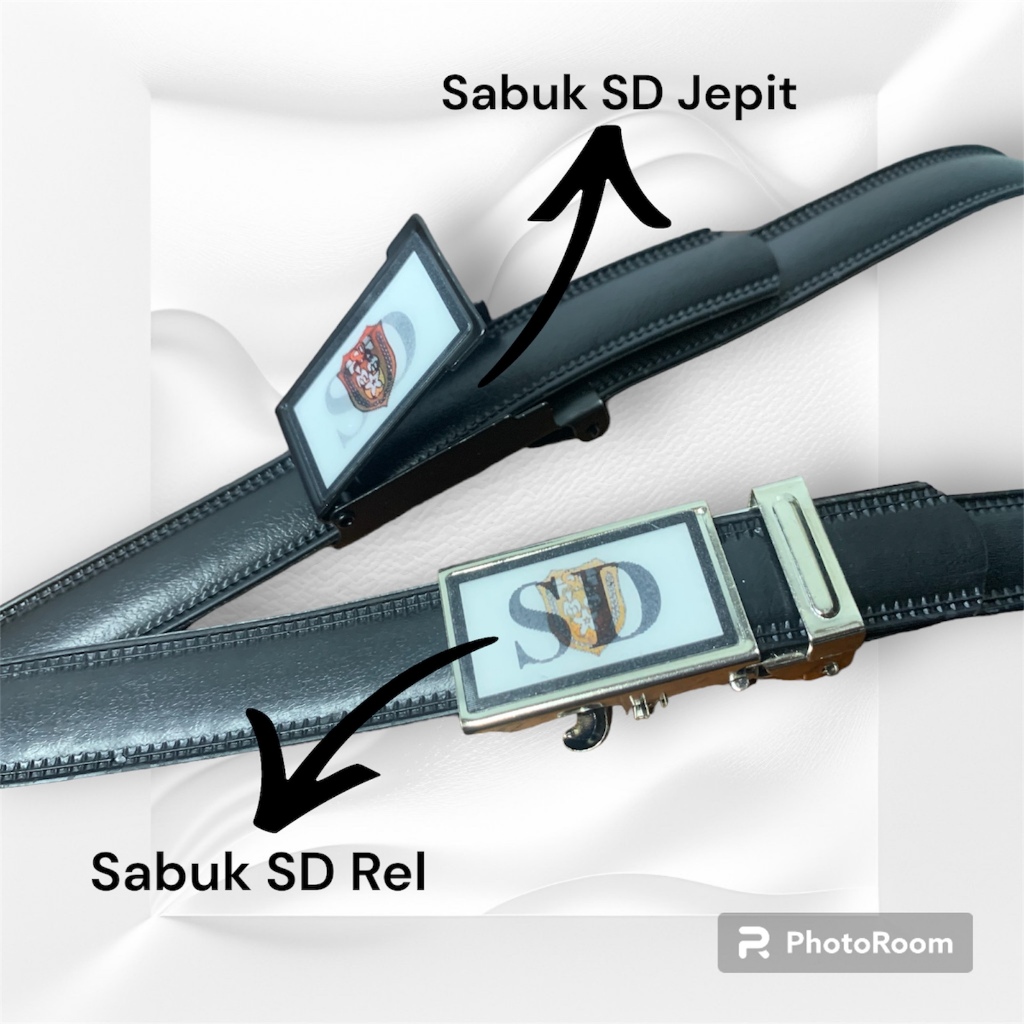 Jual Sabuk Sekolah Anak SD Perempuan Lakilaki Model Rel Dan Jepit ...