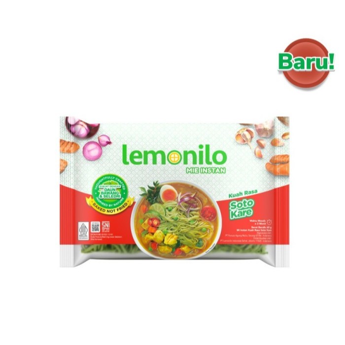 Jual Lemonilo Kuah Soto Kare Mie Instan 60 gram | Shopee Indonesia