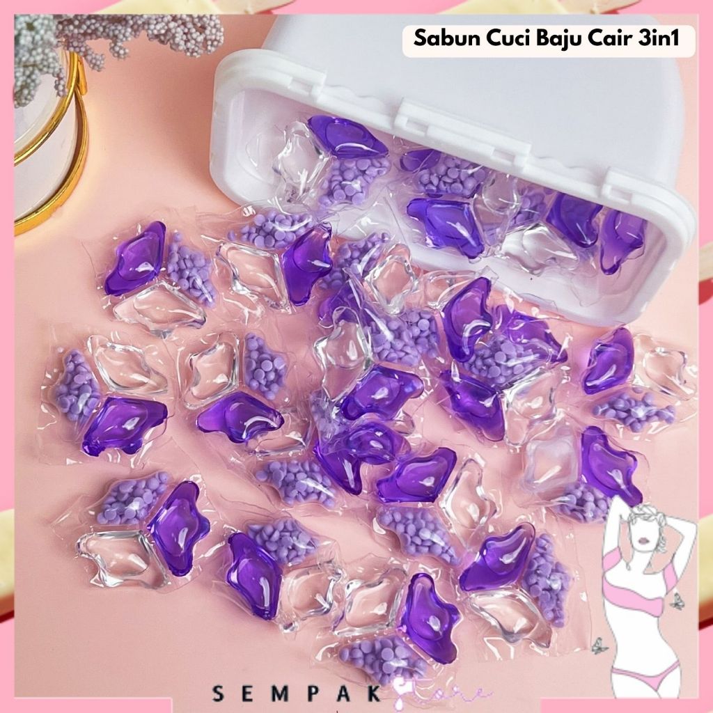 Jual SS Sabun Cuci Baju Cair 3in1 Sabun Pembersih Manik Pengharum ...