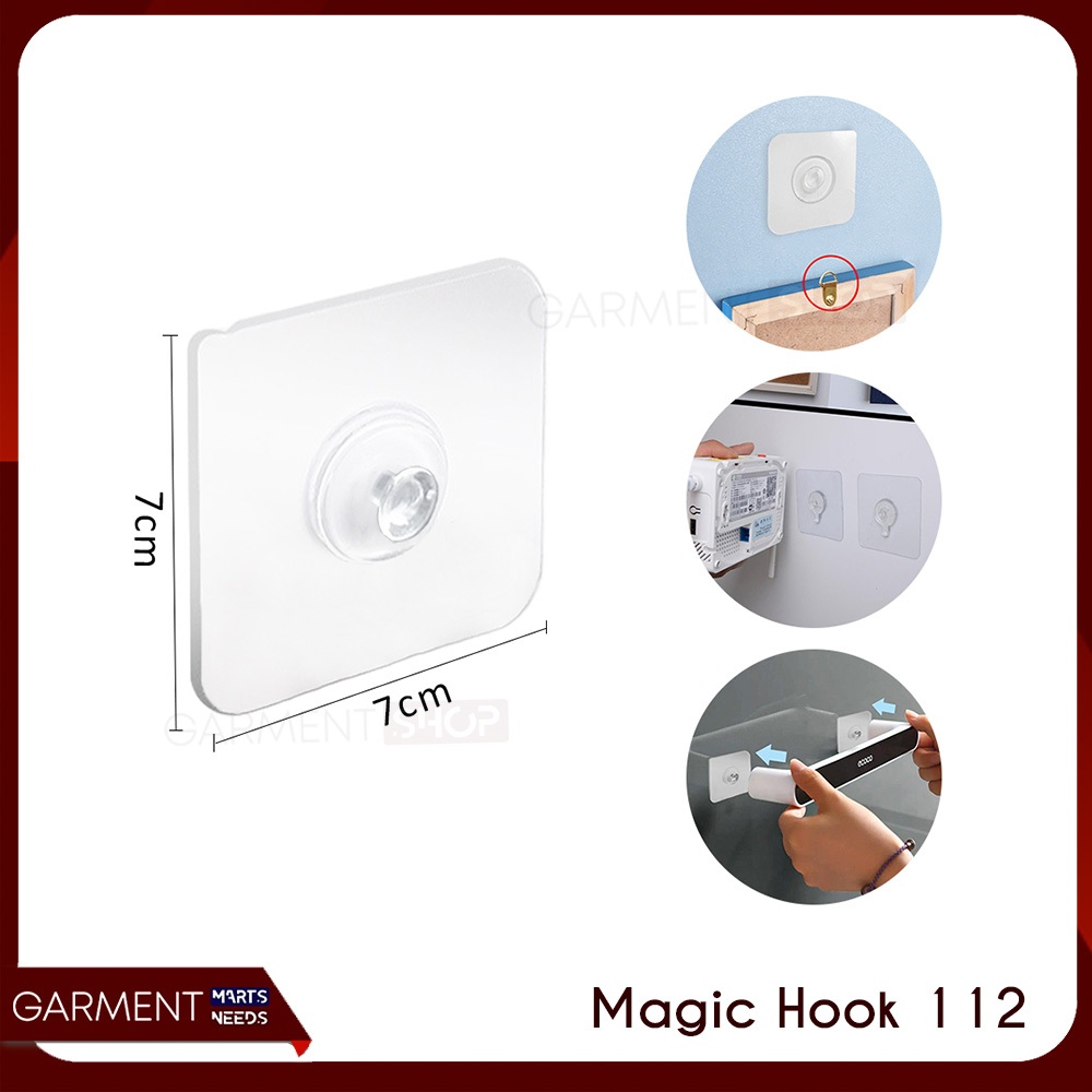 Jual Gantungan Cantolan Tempel Dinding Lem Super Kuat Magic Hook ...